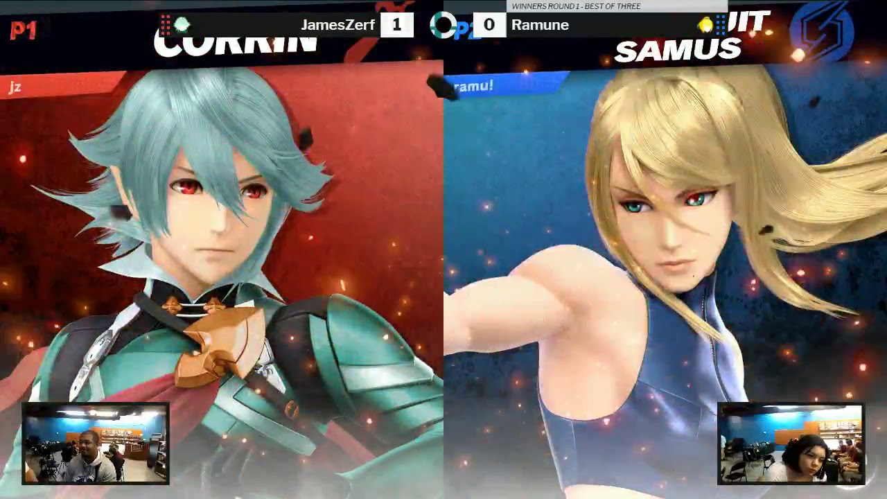 TSL199.75 SSBU WR1 - JamesZerf (Corrin) vs Ramune (Zero Suit Samus ...