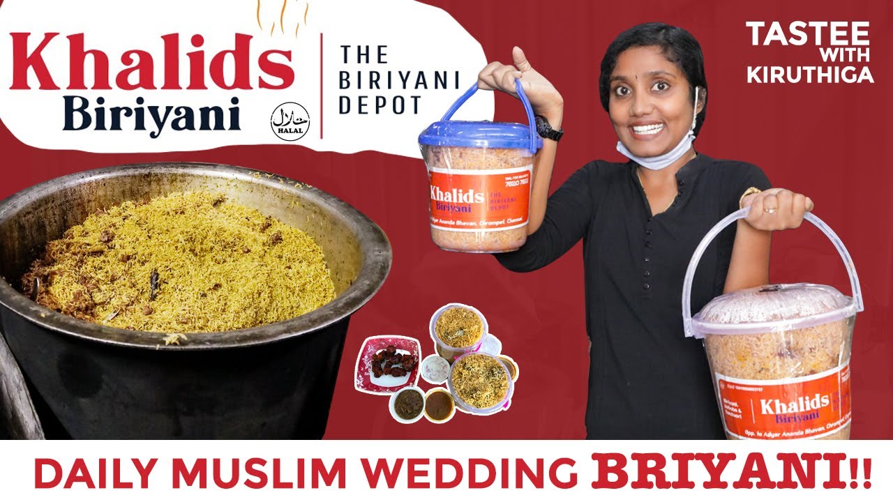 KHALIDS BIRIYANI Depot I All time Kalyana briyani I - YouTube