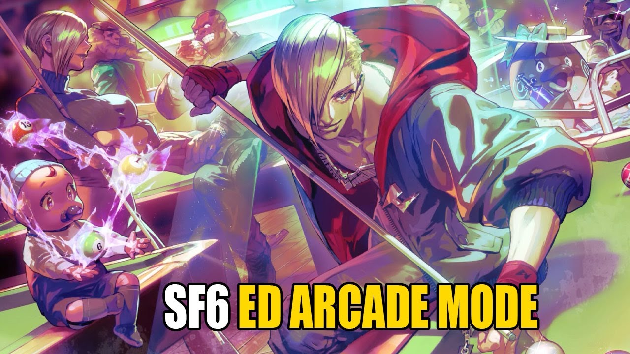 SF 6: Ed Arcade Story Mode & Ending - YouTube