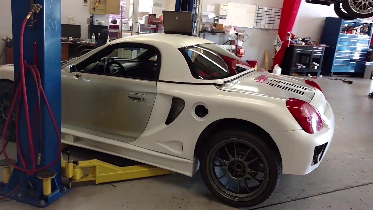 2zzgte Gt300 mr2 Spyder walk around at the performance Factory - YouTube