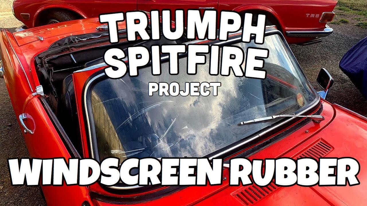Triumph Spitfire Windscreen Rubber Seal - YouTube