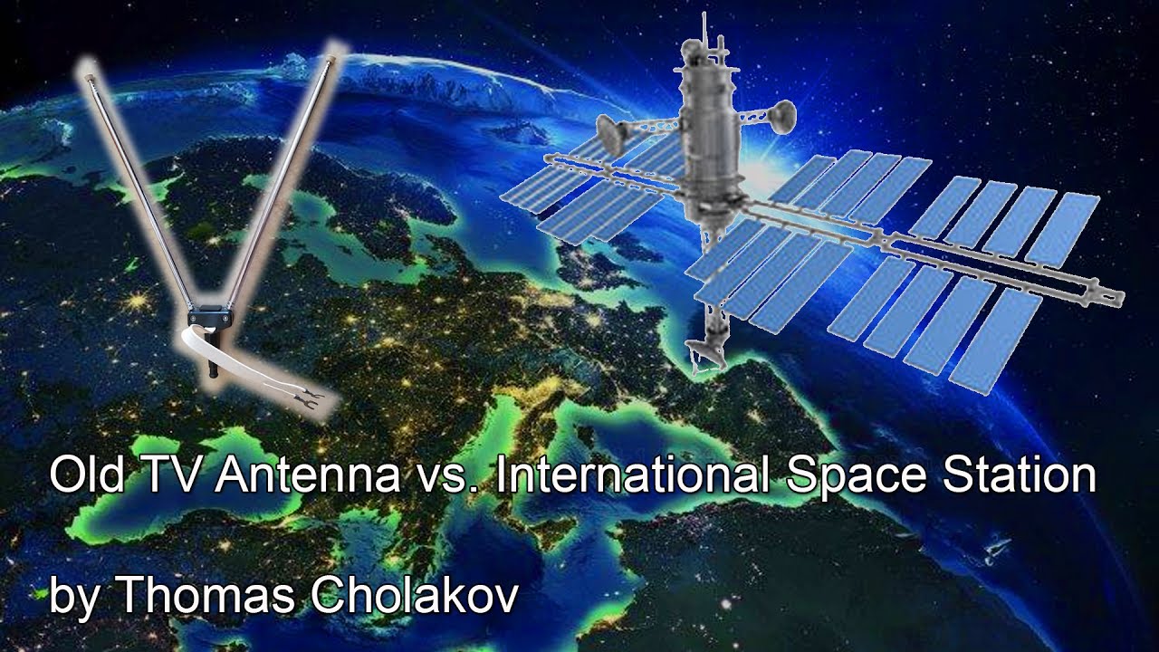 2017: Rabbit ears antenna vs. International Space Station - YouTube