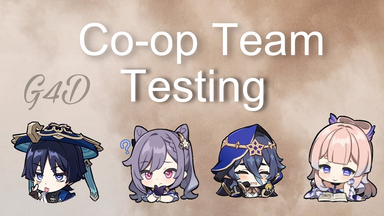Testing Random Co-Op Teams | Prt.1 | G4D - YouTube
