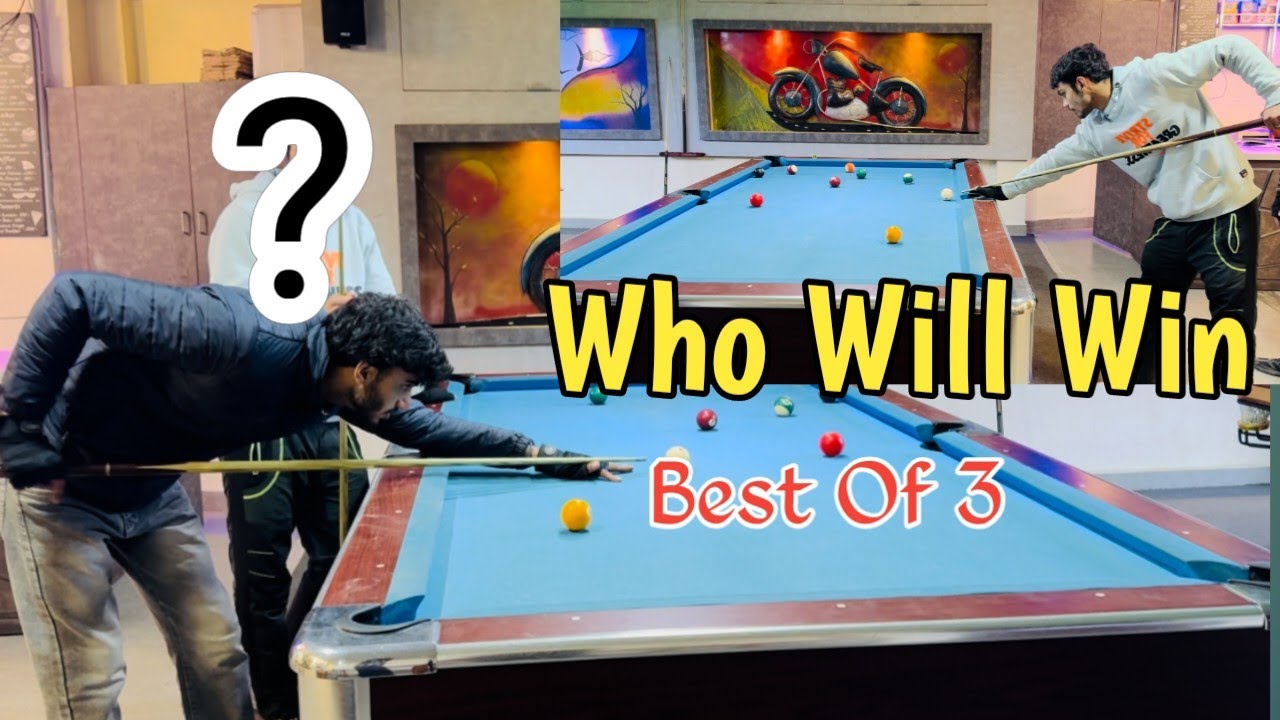 8 Ball Pool Match | Best Of 3 | Who Will Win ? - YouTube