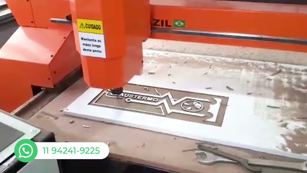 Fresadora Router CNC Personalizada - Delta CNC - YouTube