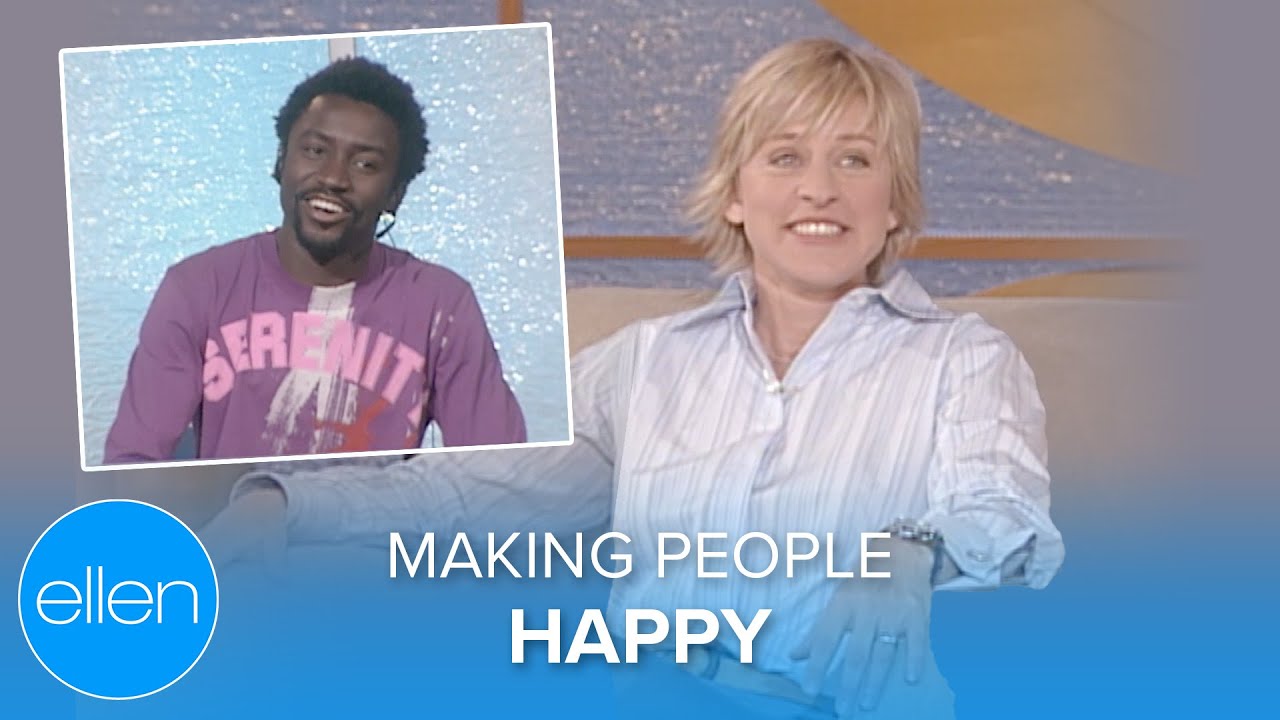 Ellen Loves to Make People Happy - YouTube
