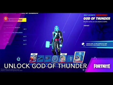 Visit Bifrost Marks as Thor Location - Thor's Awakening - Fortnite ...