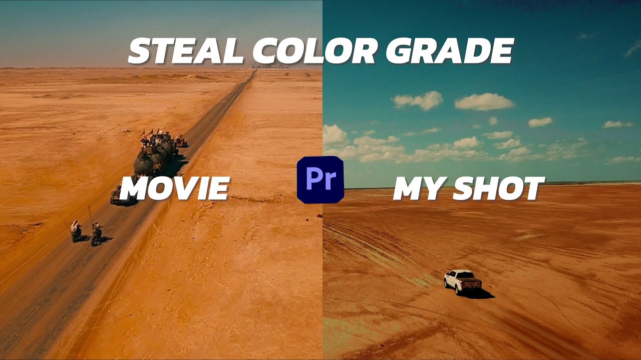Steal Color Grade in Premiere Pro | 2 minute tutorial - YouTube
