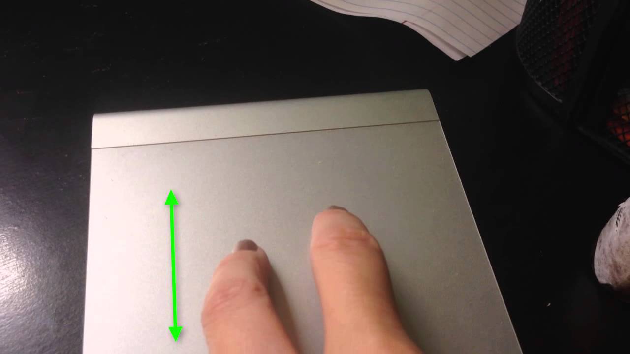 2 finger scrolling on the Mac - YouTube