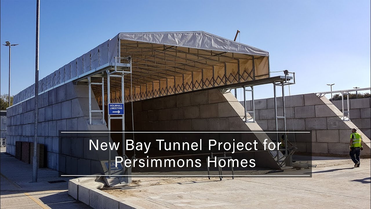 Retractable Aggregate Bay Tunnel by Stuart Canvas - YouTube