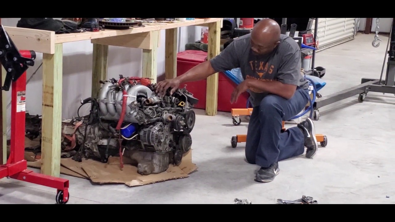 KA24DE-T Build begins - YouTube