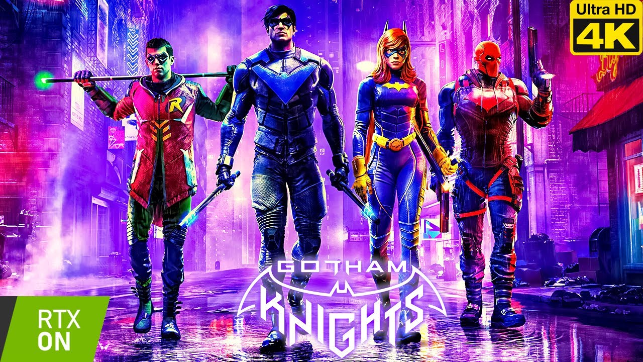 GOTHAM KNIGHTS Walkthrough Gameplay Part 1 - INTRO PC Ray Tracing 1080 ...