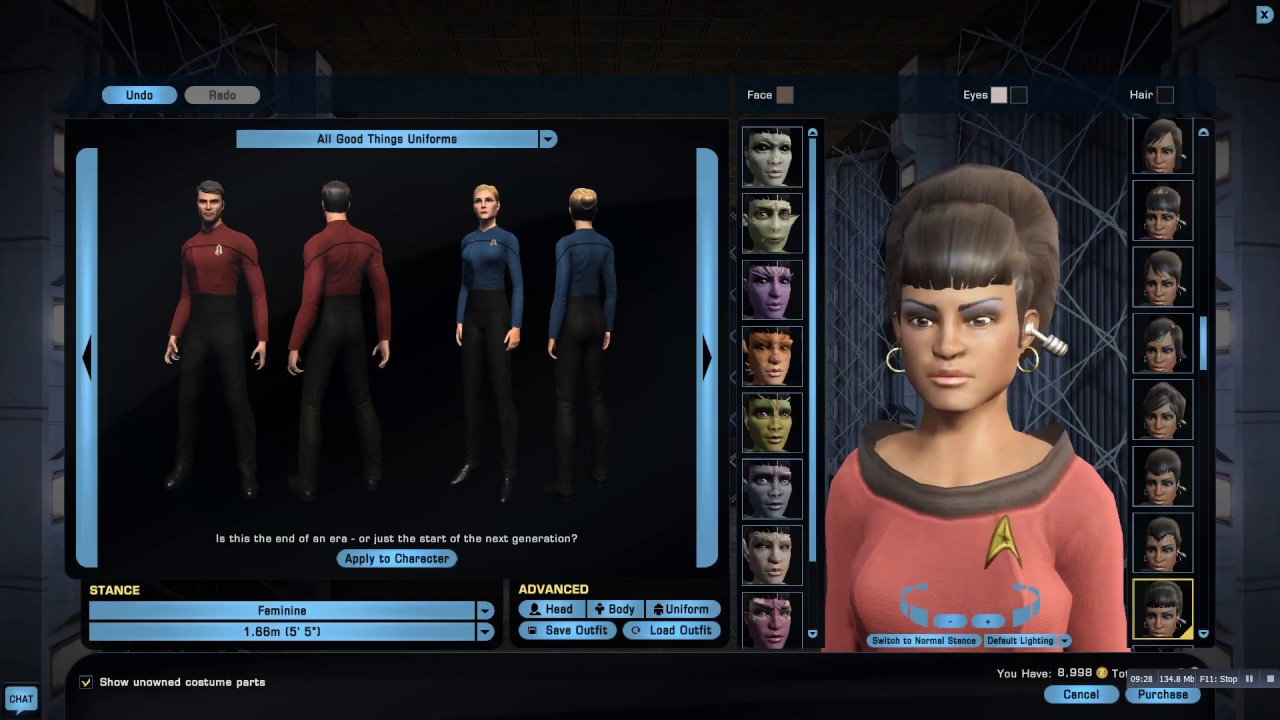 My custom STO costumes - YouTube