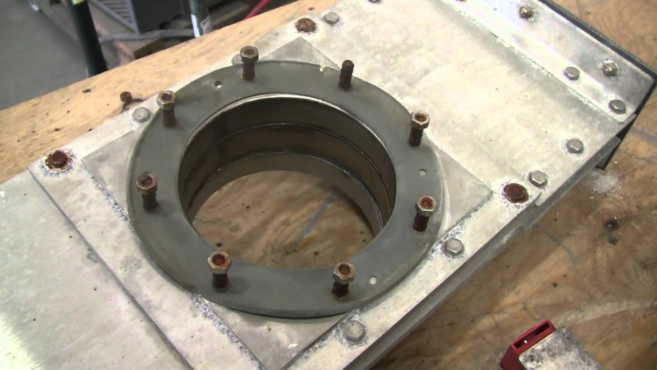 6" SALINA VORTEX KNIFE GATE VALVE, STAINLESS STEEL - YouTube