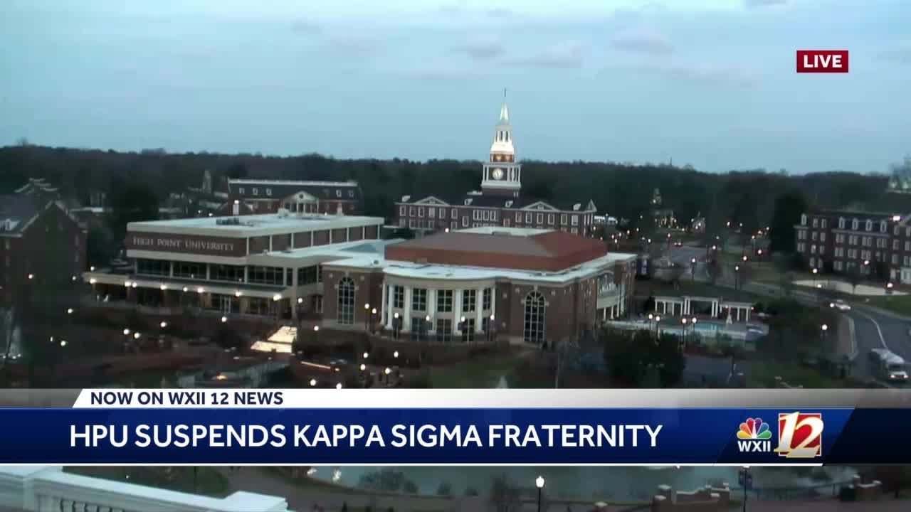 High Point University: Kappa Sigma fraternity suspended - YouTube
