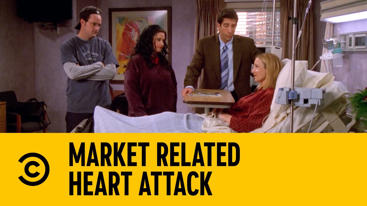 Market Related Heart Attack | Friends | Comedy Central Africa - YouTube