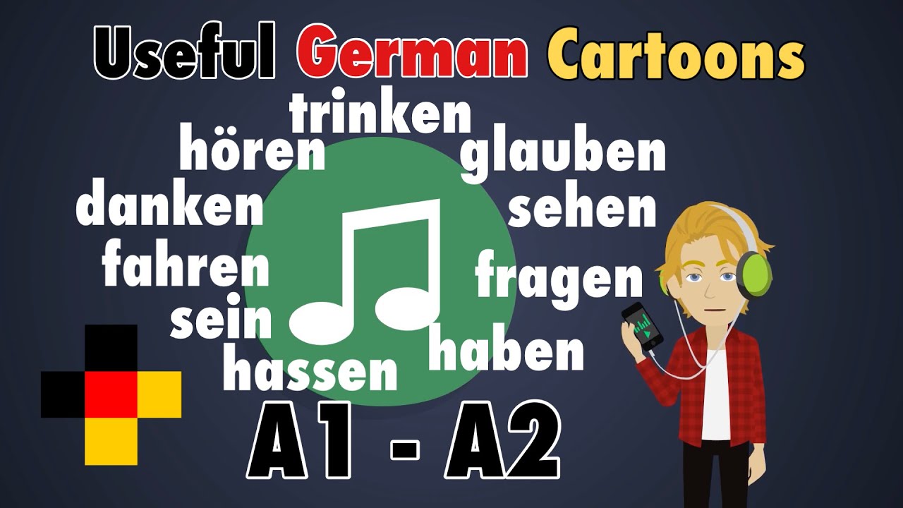 Learn Useful German: 29 deutsche Verben - 29 German Verbs / German ...