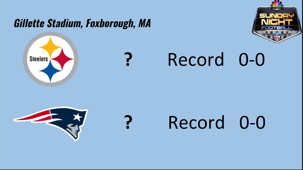 2019 WEEK 1 NFL GAME PICKS - YouTube