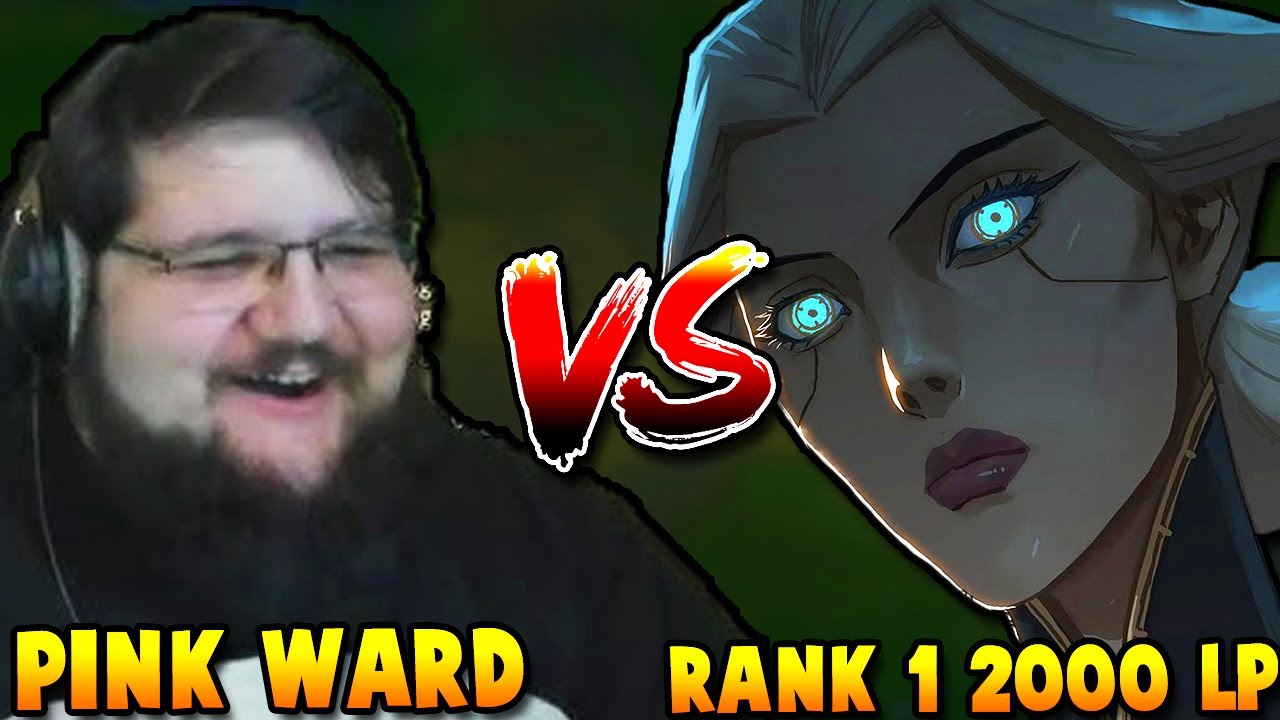 How Pink Ward goes LITERAL GOD MODE against 2000 LP Rank 1 Challenger ...