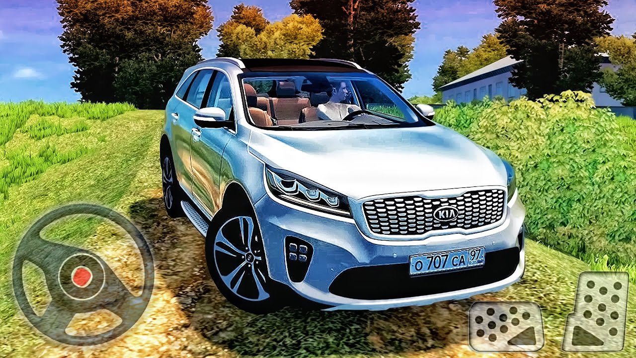 Driving Around The City On Kia Sorento | City Car Driving Games - YouTube