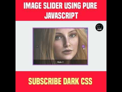 How to create Image Slider using JavaScript #Shorts - YouTube