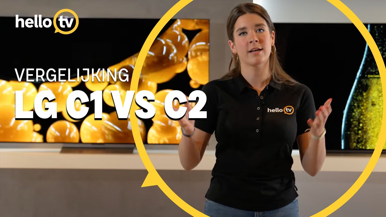 Vergelijking LG OLED C1 vs. LG OLED C2 - HelloTV - YouTube