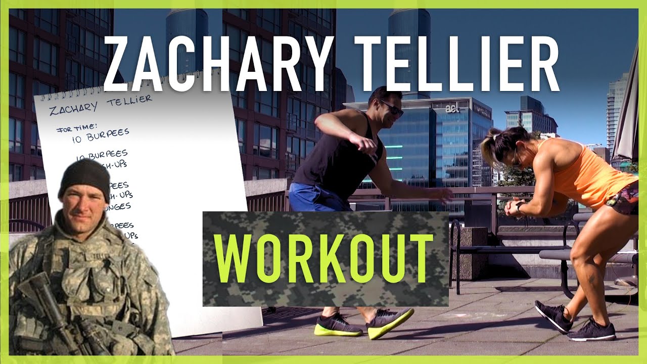 Zachary Tellier 30 min Crossfit WOD | Partner Workouts No Equipment at ...