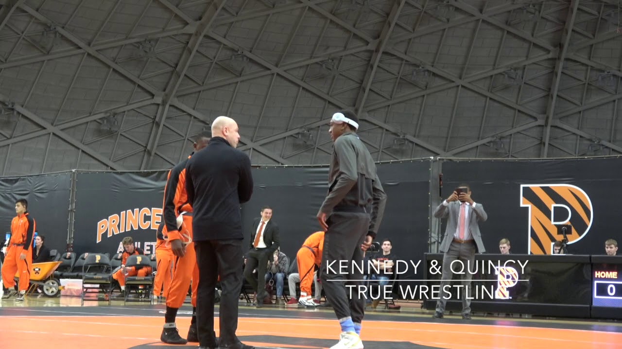 Kennedy and Quincy Monday coin toss - YouTube