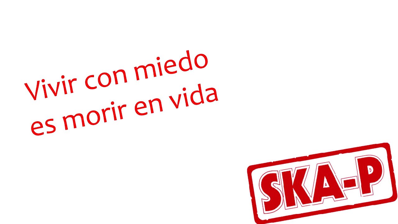 SKA-P • Se acabó (Con Letra) - YouTube