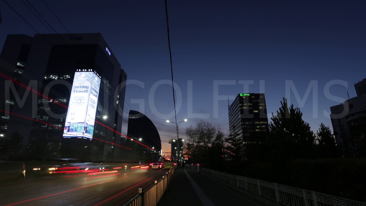 Ulaanbaatar street, Mongolia timelapse - YouTube