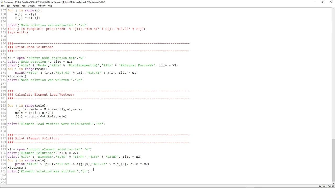 Finite Element Method 2023: Structure of FEM Code Part 7 - YouTube