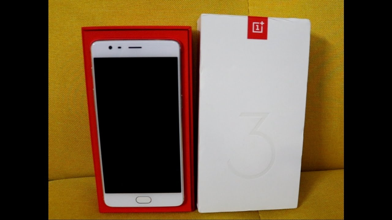 Unboxing of the best phone #One Plus 3 (Soft Gold) - YouTube