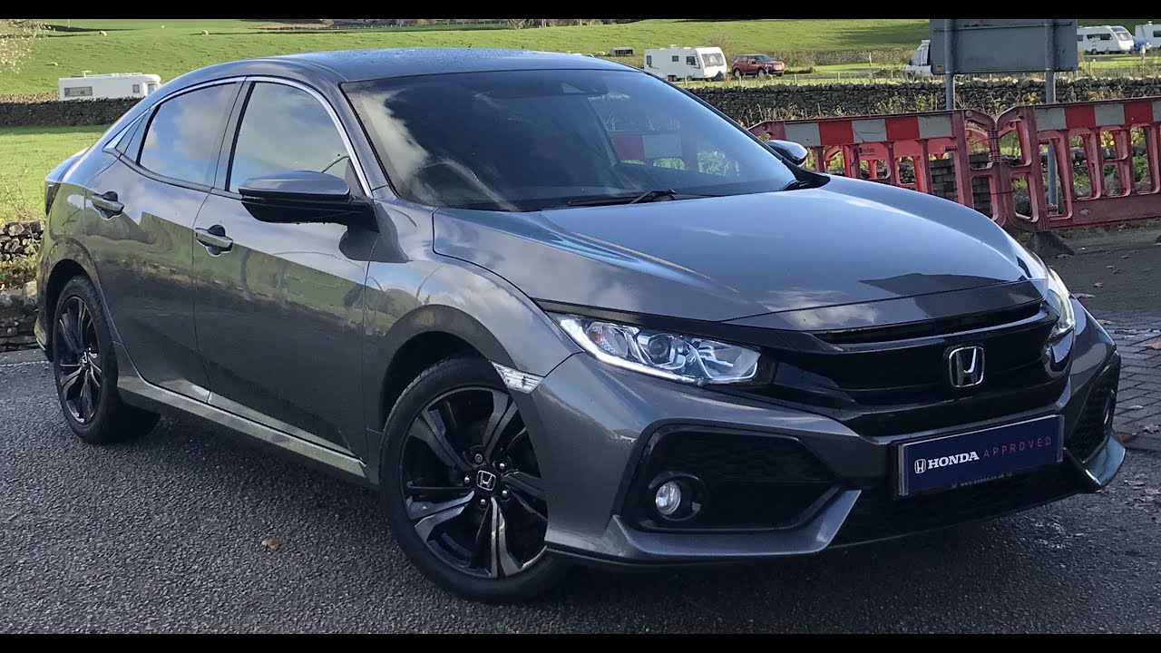 2018 Honda Civic SR 1.6 i-DTEC Manual | Kendal Honda - YouTube