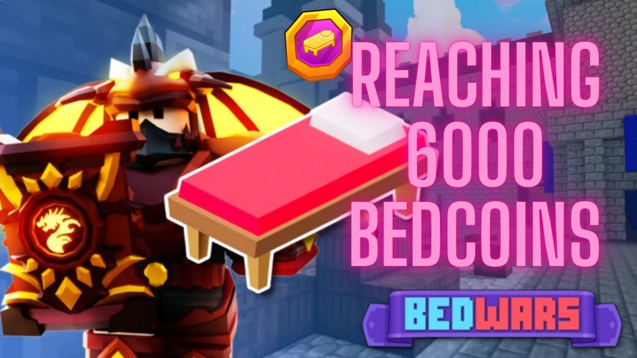 Reaching 6000 bedcoins (Roblox Bedwars) - YouTube