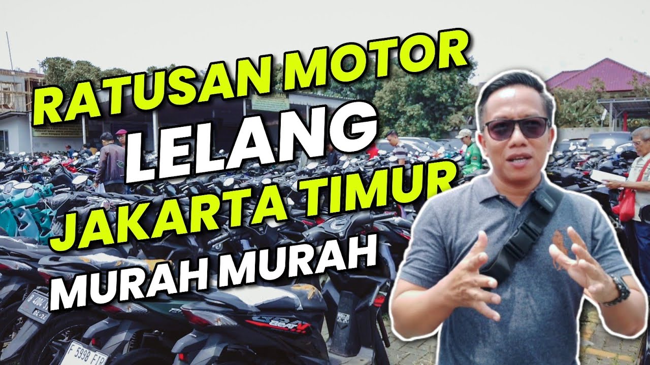 GUDANGNYA LELANG MOTOR BEKAS DI JAKARTA TIMUR || RATUSAN MOTOR DI ...
