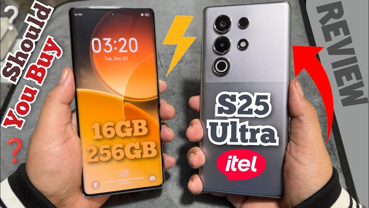iTel S25 Ultra Unboxing & Review | iTel S25 Ultra 16GB/256GB Price 🇵🇰 ...