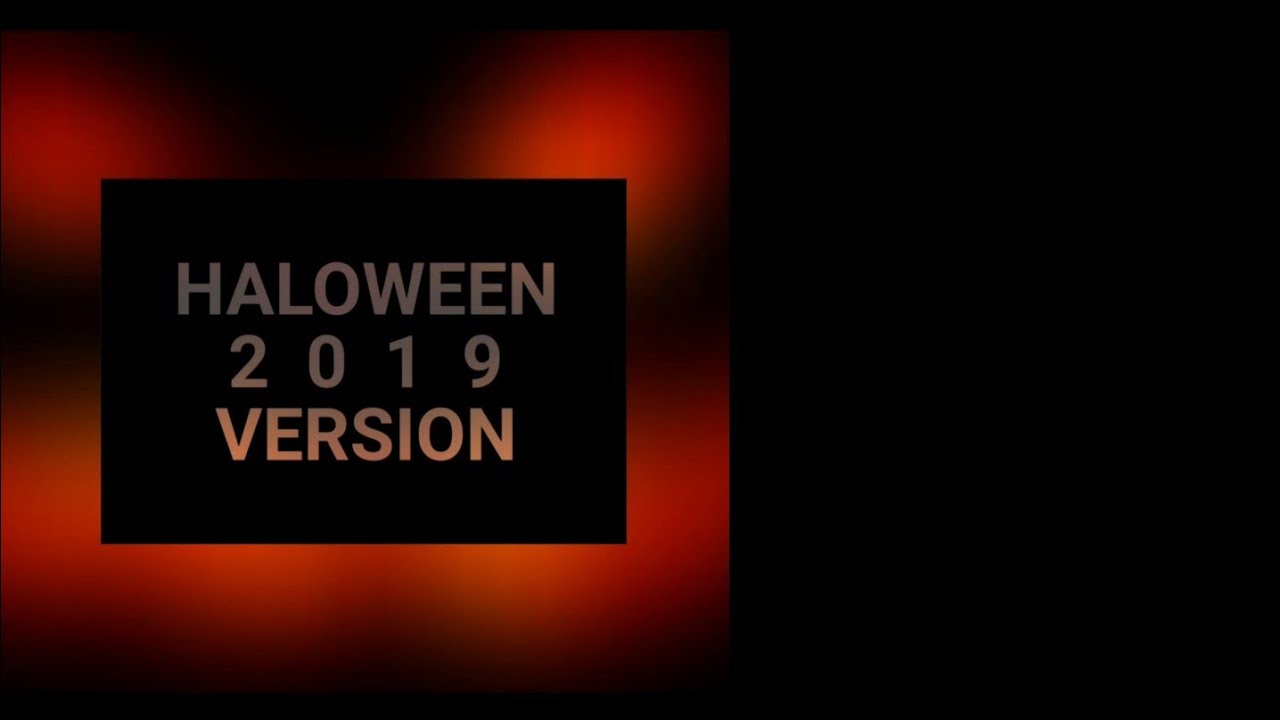 Halloween (2019 Version: The Music Playlist Intro) - YouTube