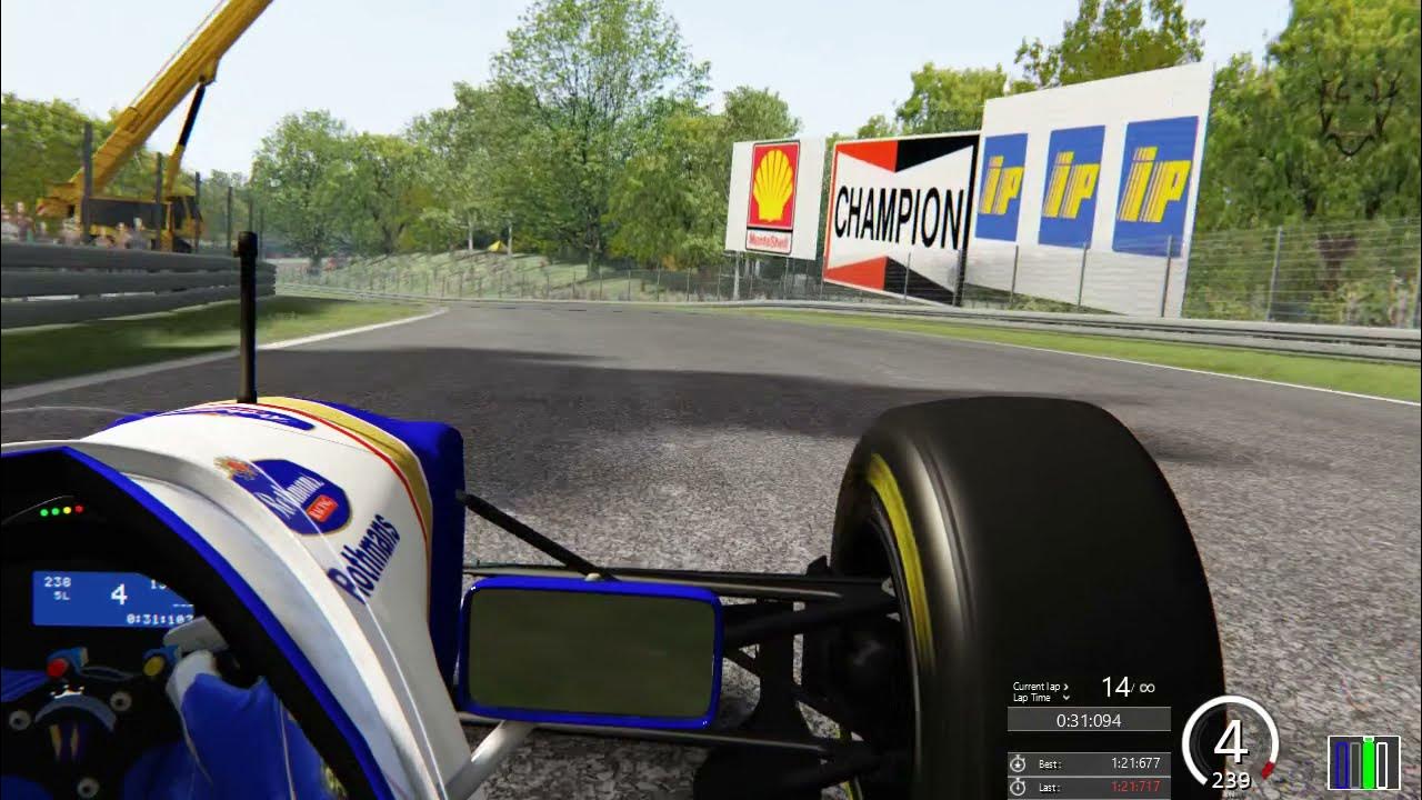 Assetto Corsa - Ayrton Senna - Realistic- Imola 1994 Cam, Car ( ASR - Williams FW16 MODDED ...