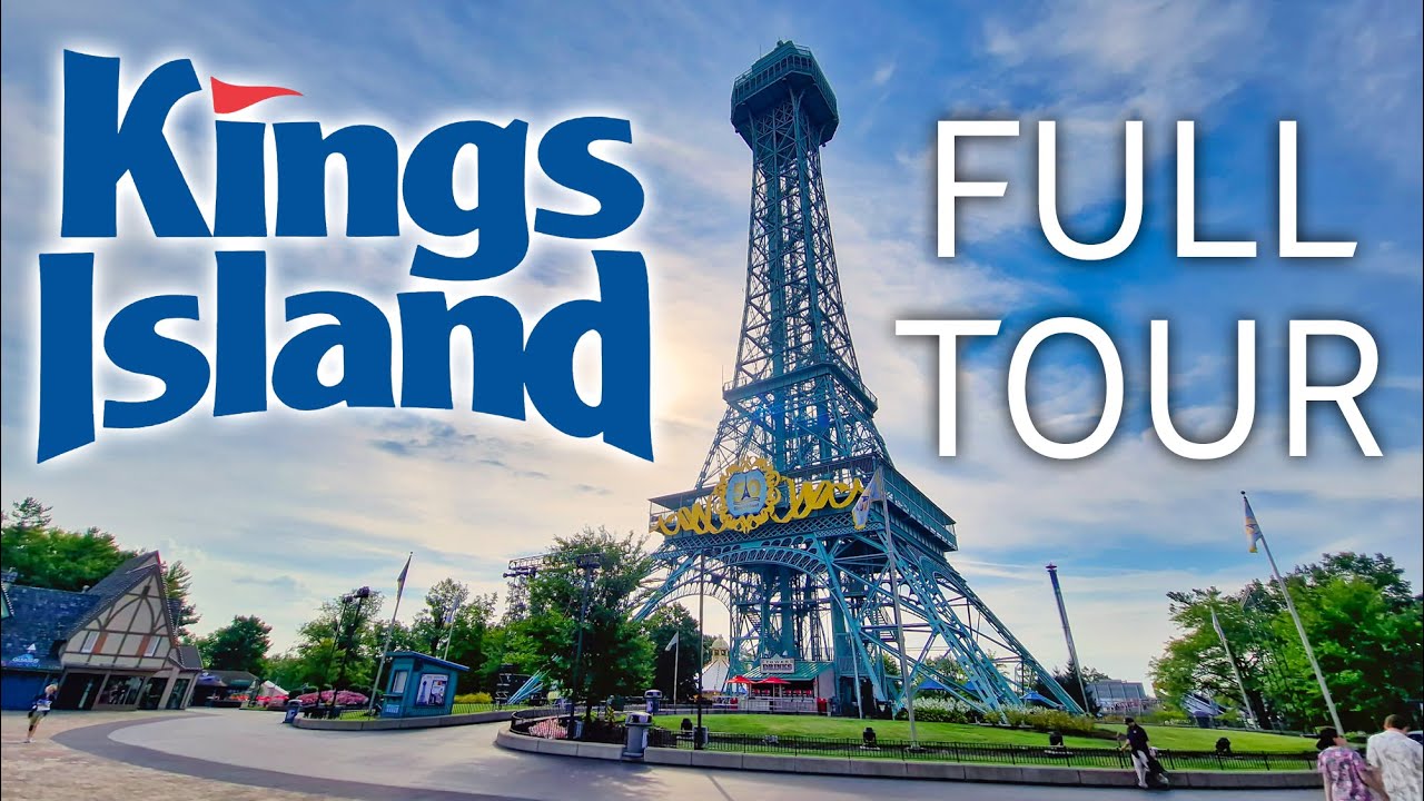[4K] Kings Island Park - Walk Tour - YouTube