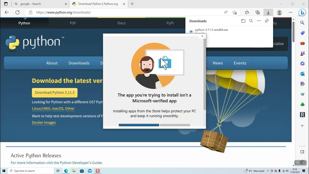 Python på Dansk 1 Download Python - YouTube