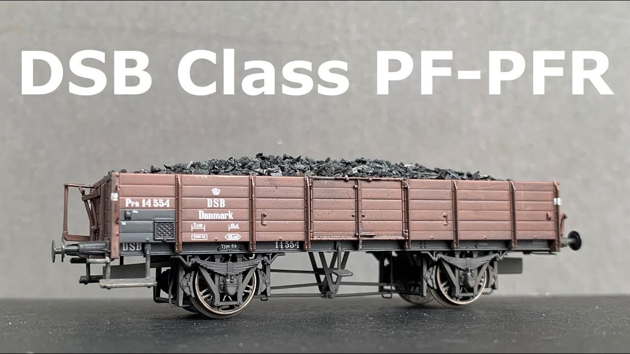 DSB Class PF-PFR from Dekas - Unboxing and Weathering - YouTube
