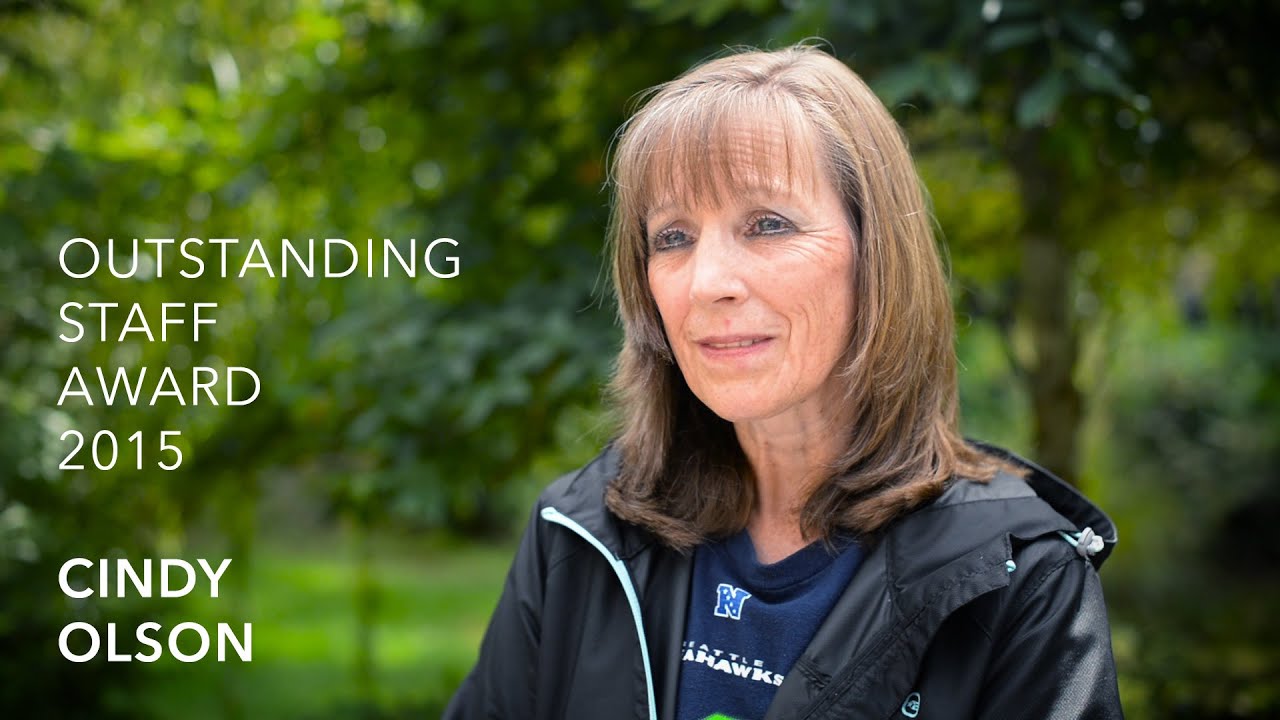 Cindy Olson - Outstanding Staff Award 2015 - YouTube