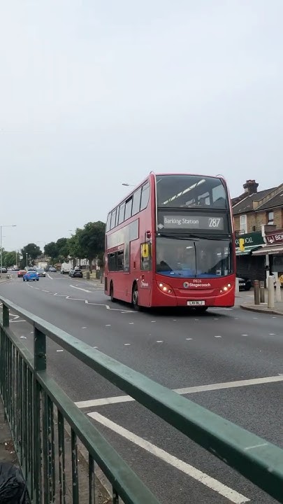 19826 287 to Barking Station - YouTube
