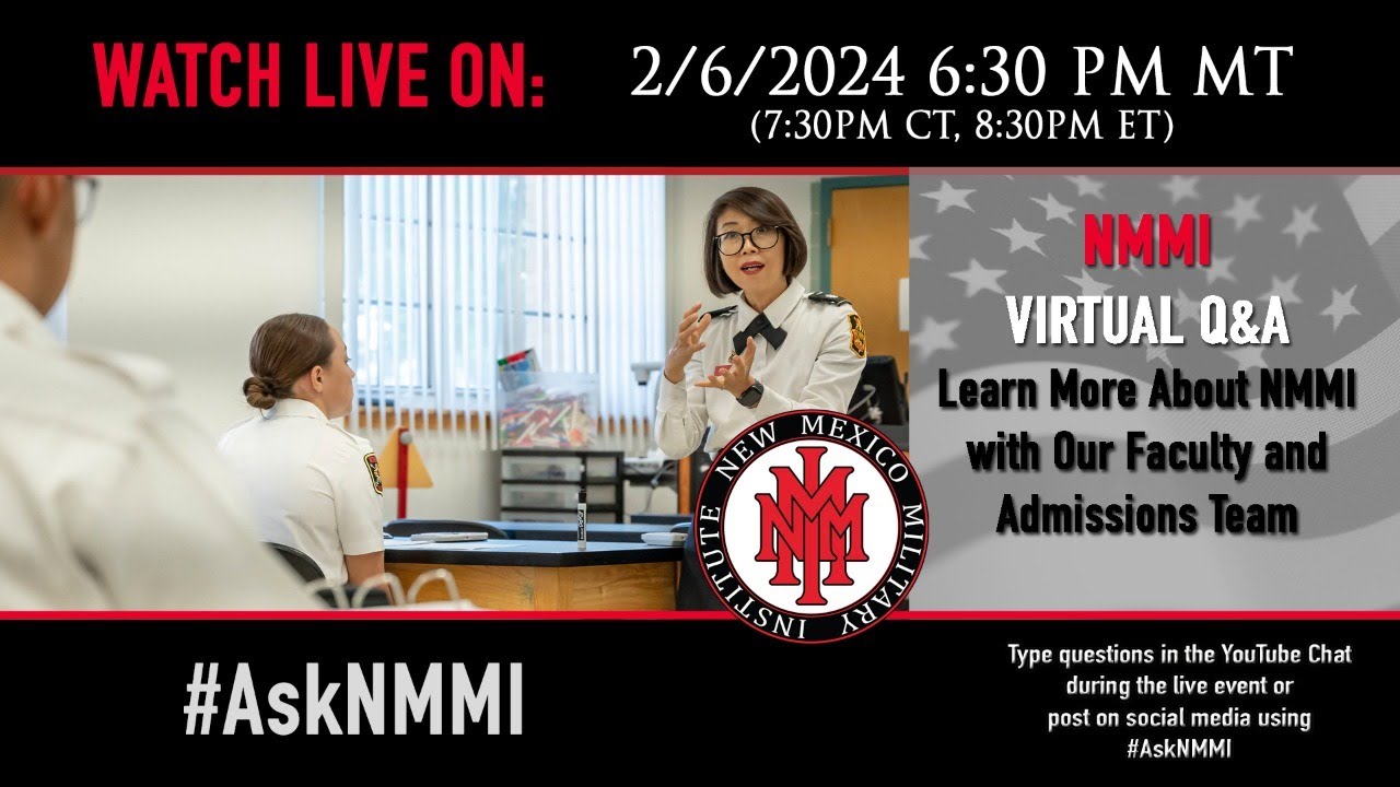 NMMI Virtual Q&A - Learn More About NMMI with Our Faculty and ...