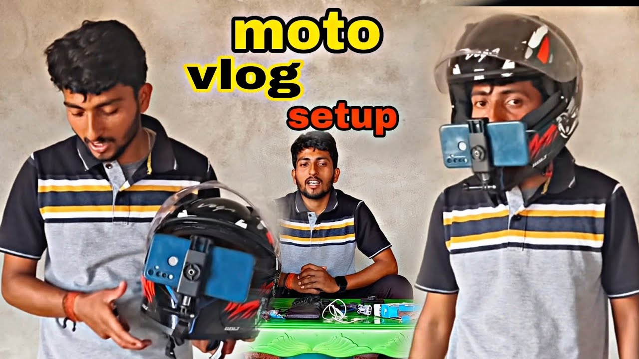 moto vlog setup 😱💲💸 || motorcycle ka video banane ka tarika 😱🤑 ...