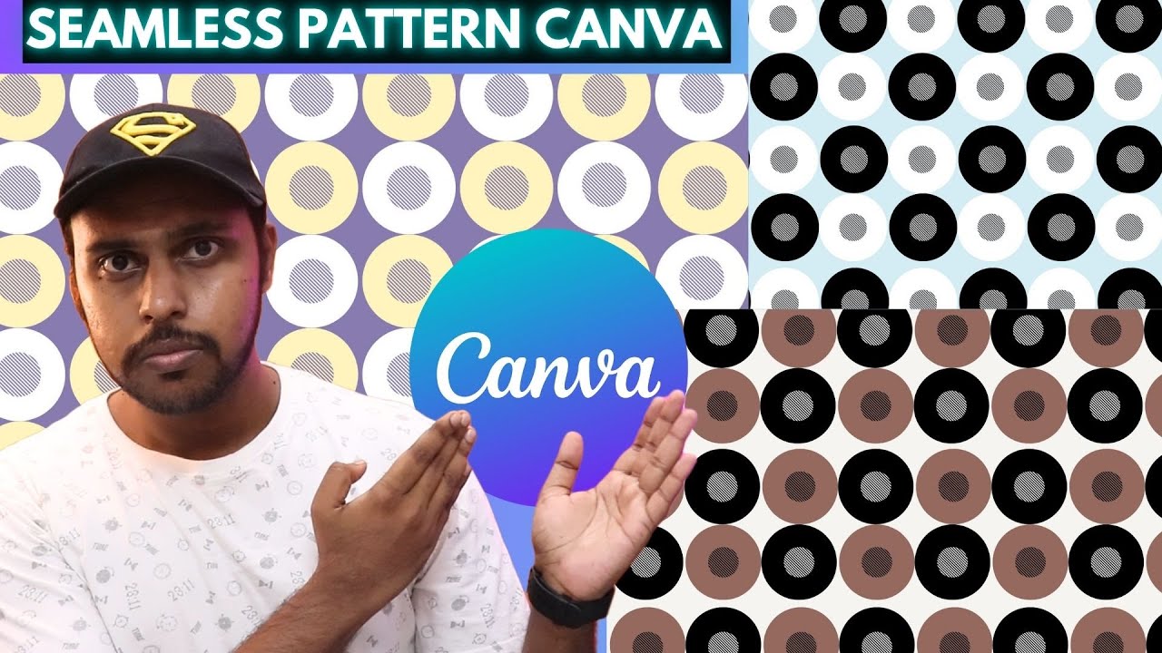 Create a seamless pattern in canva | seamless pattern design - YouTube
