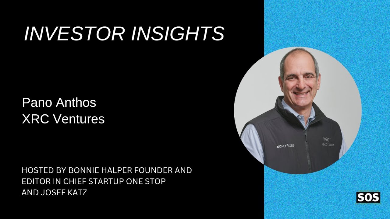 Investor Insights Pano Anthos of XRC Ventures - YouTube
