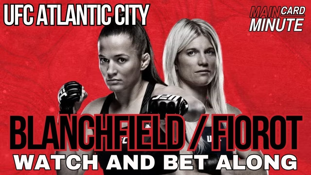 UFC Atlantic City: Blanchfield vs Fiorot LIVE Stream | Watch Along ...
