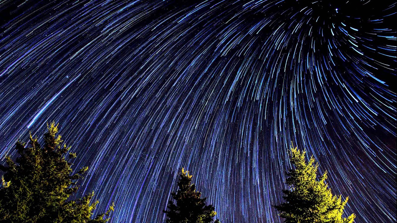 Path to the Stars timelapse (Vortex Star Trail) - YouTube