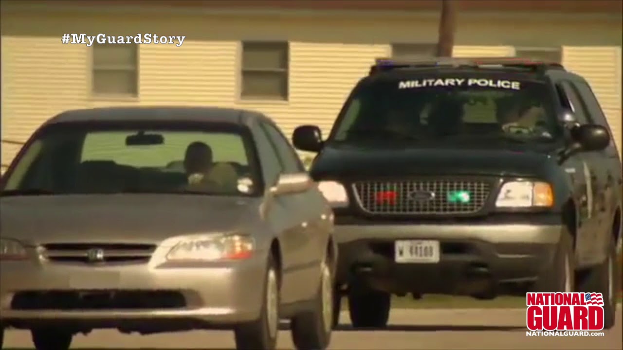 31B Military Police in the Army National Guard - YouTube